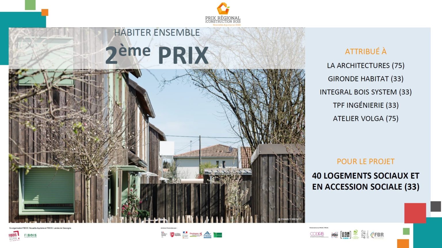 La résidence les Longères de Carès à Eysines remporte un prix ...